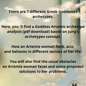 Artemis Archetype/connect With Goddess Artemis/discover Your Inner ...
