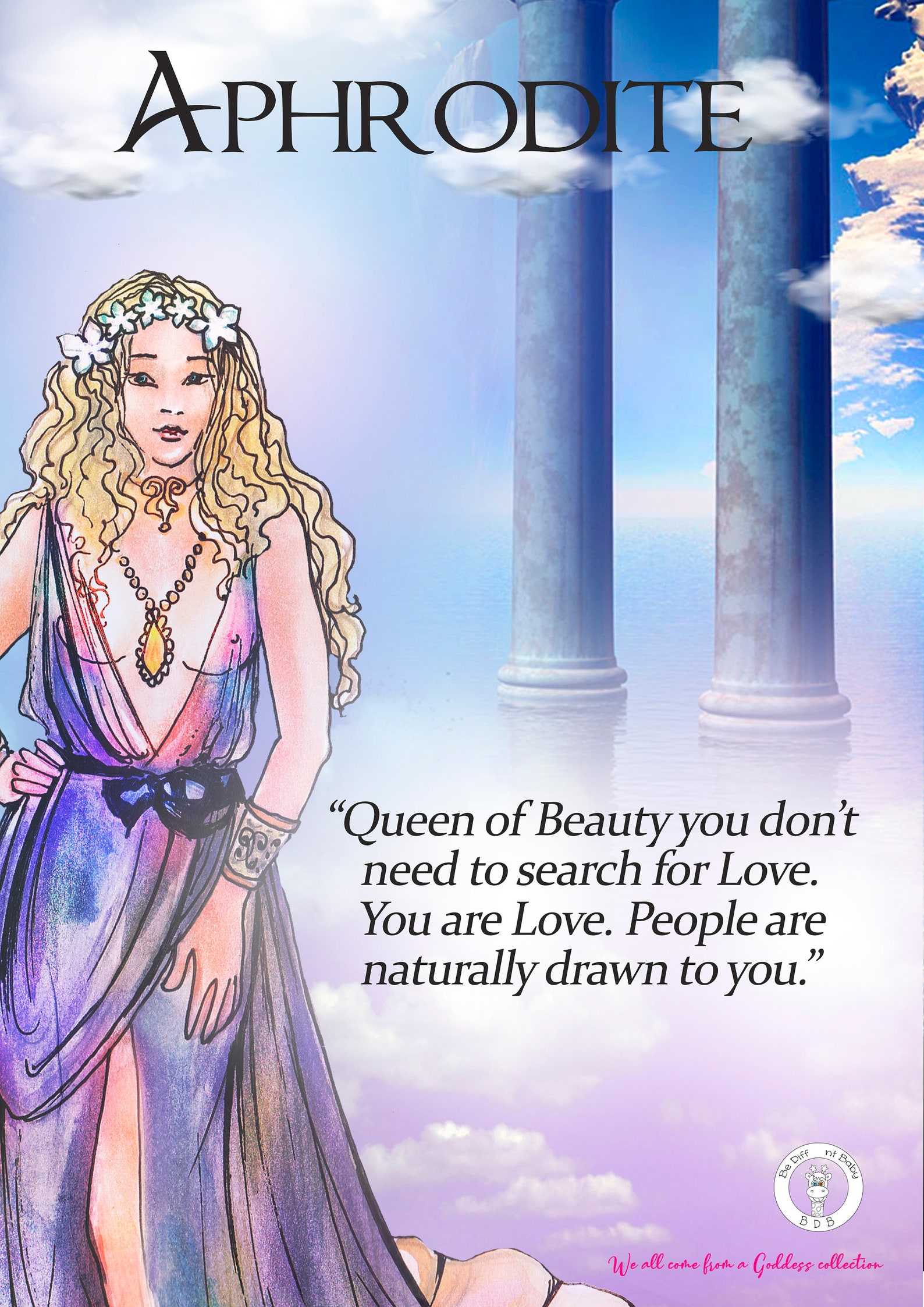 Greek Goddesses Prints/ Greek Goddesses Cards/discover the Goddess ...