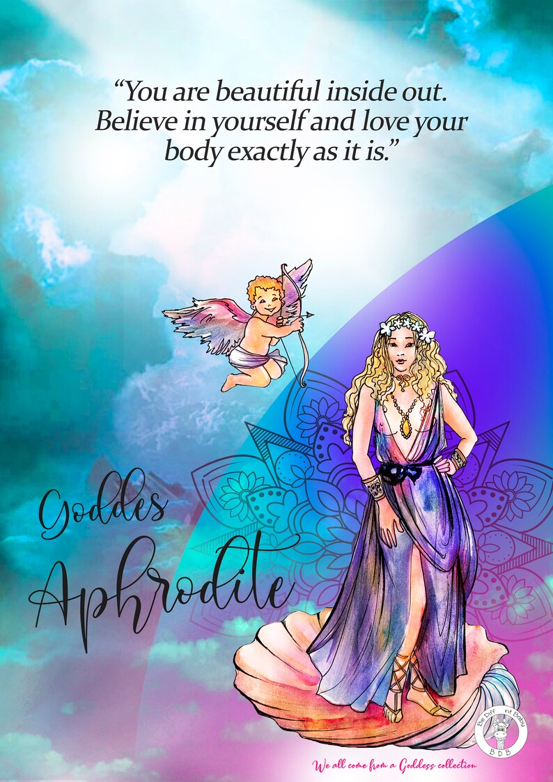 Greek Goddesses Prints/ Greek Goddesses Cards/discover the - Etsy