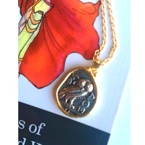 Goddess Athena Necklace/greek Goddess Jewerly/goddess Athena | Etsy