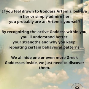 Artemis Archetype/connect With Goddess Artemis/discover Your Inner ...