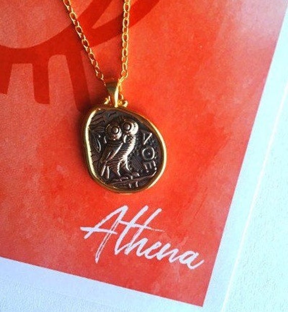Goddess Athena Necklace/greek Goddess Jewerly/goddess Athena | Etsy