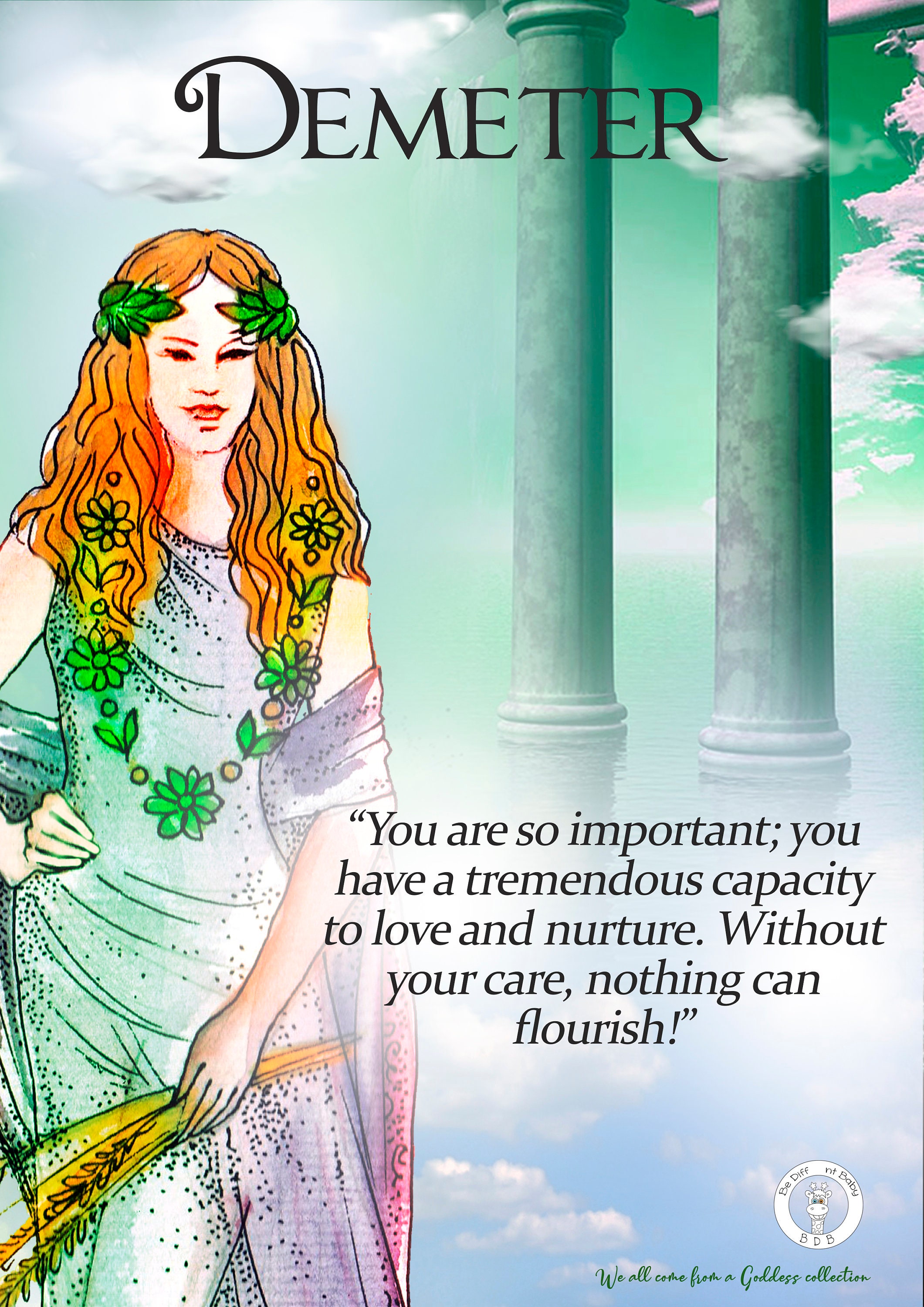 Greek Goddesses Prints/ Greek Goddesses Cards/discover the Goddess ...