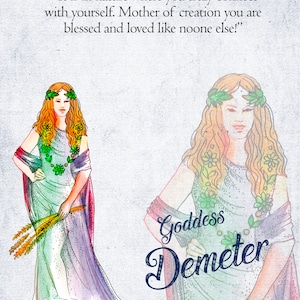Greek Goddesses Prints/ Greek Goddesses Cards/discover the Goddess ...