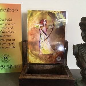 Greek Goddess Prayer Card/greek Goddess Invocation Card/athena,artemis ...