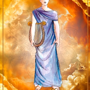 Greek Gods Prayer Card/apollo Prayer, Hermes Prayer/greek Gods ...