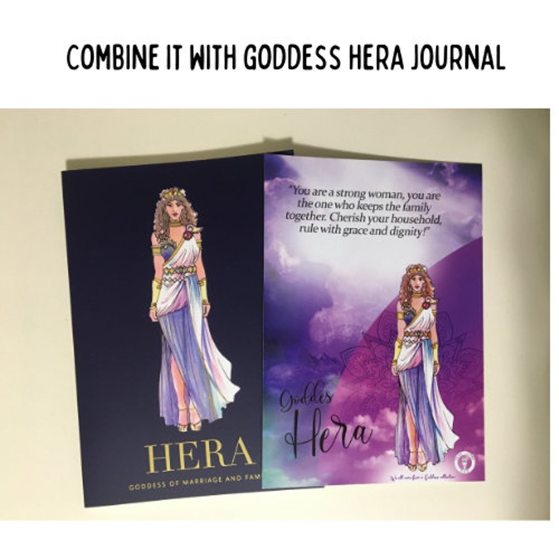 Goddess Hera art print/Goddess of Family and Marriage poster/ | Etsy