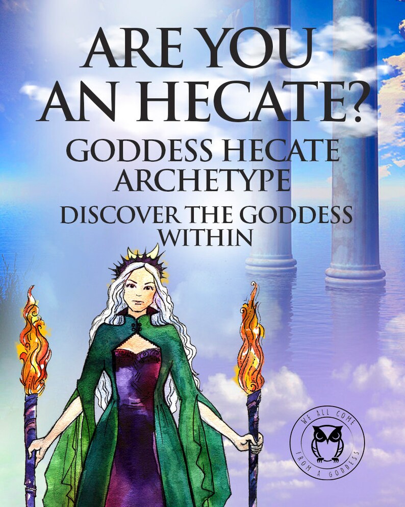 Hekate Affirmations/connect With Goddess Hecate/goddess of Magic ...