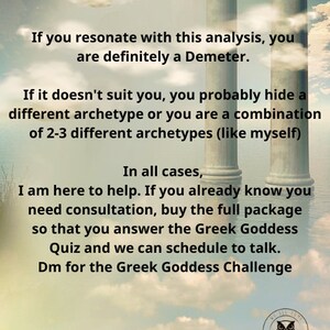 Demeter Archetype/connect With the Maternal Archetype/goddess Demeter ...
