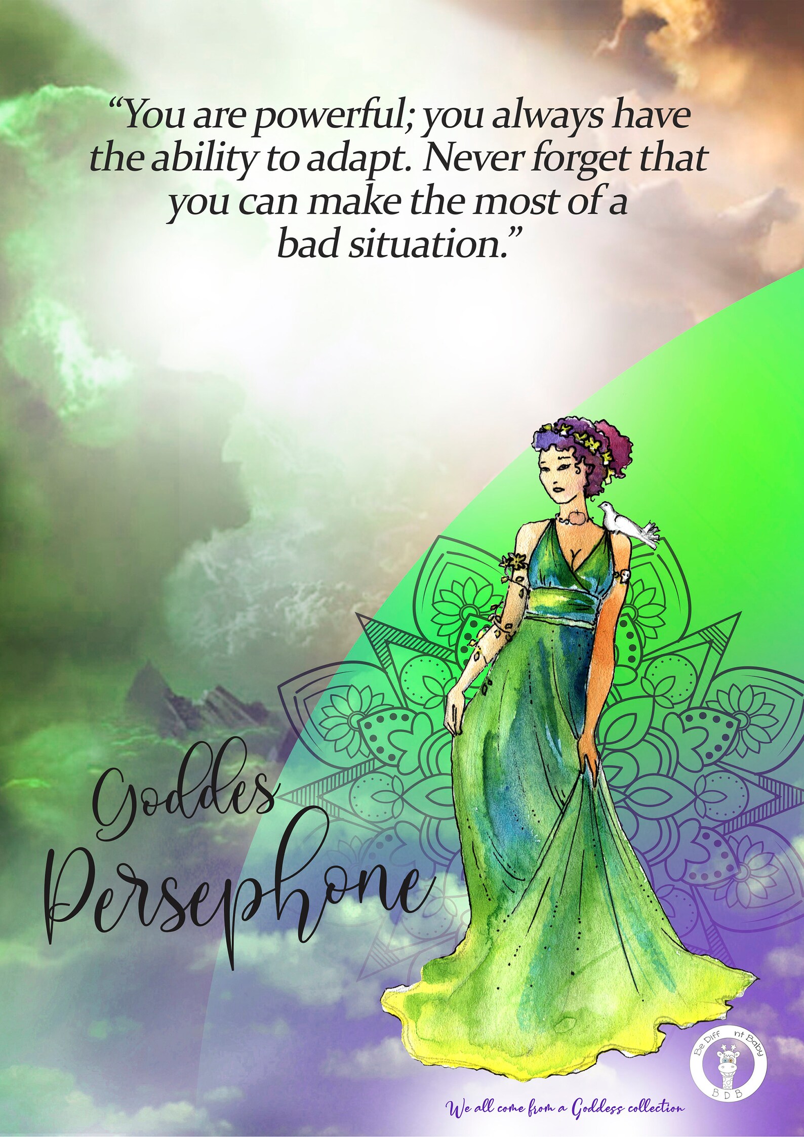 Greek Goddesses Prints/ Greek Goddesses Cards/discover the - Etsy