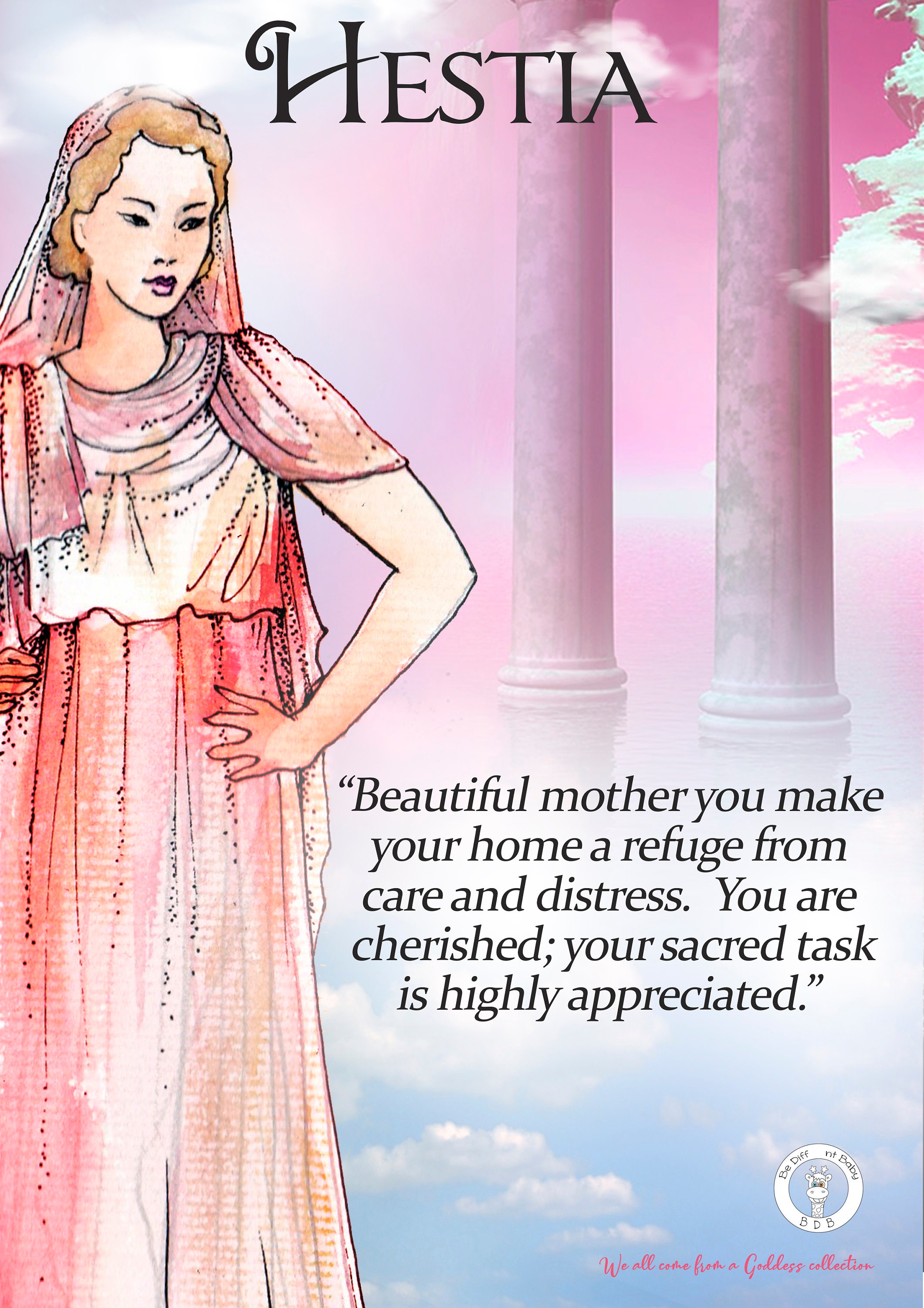 Greek Goddesses Prints/ Greek Goddesses Cards/discover the - Etsy