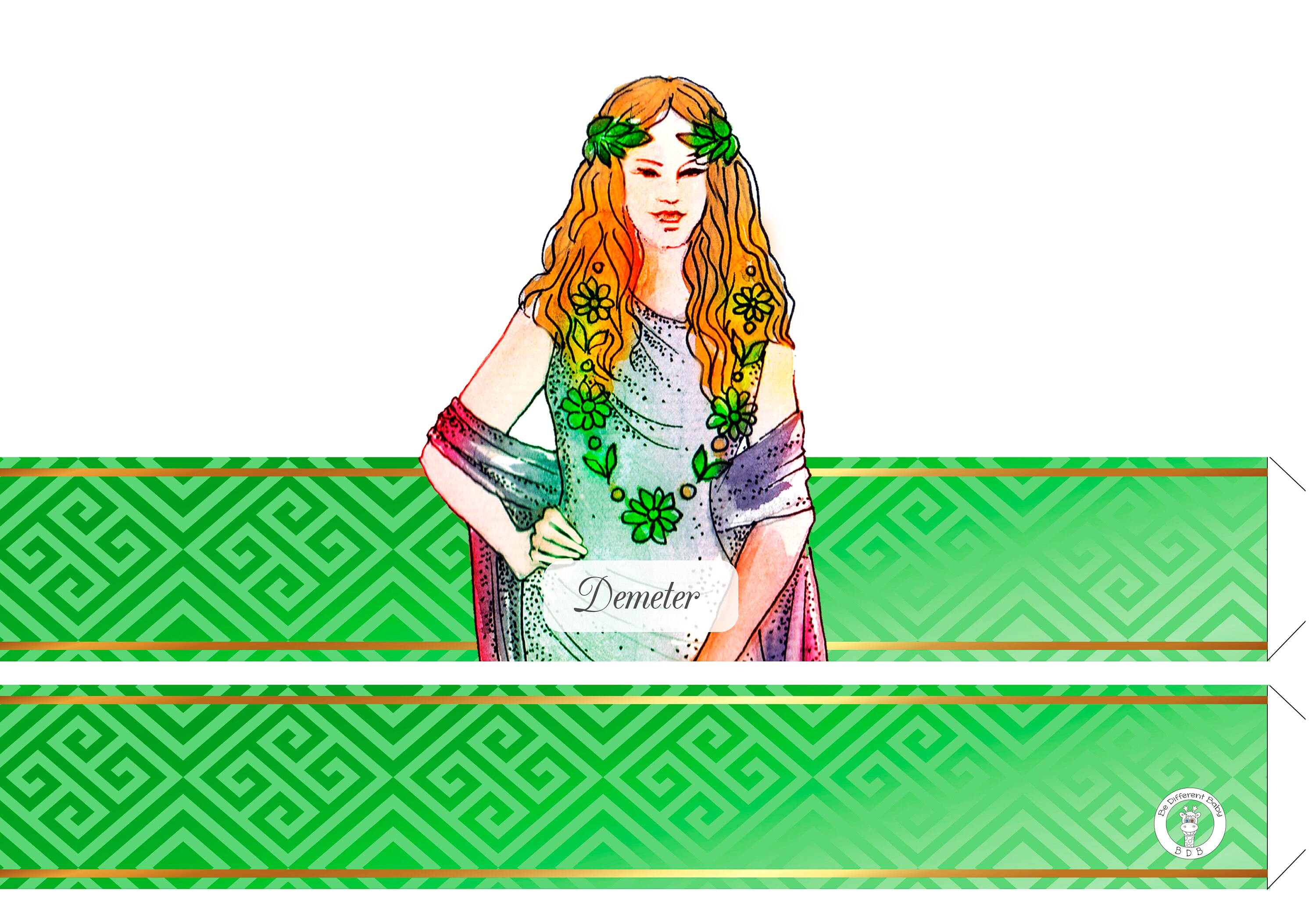 Greek Goddess Crowns/8 Greek Goddess Digital Files for the | Etsy