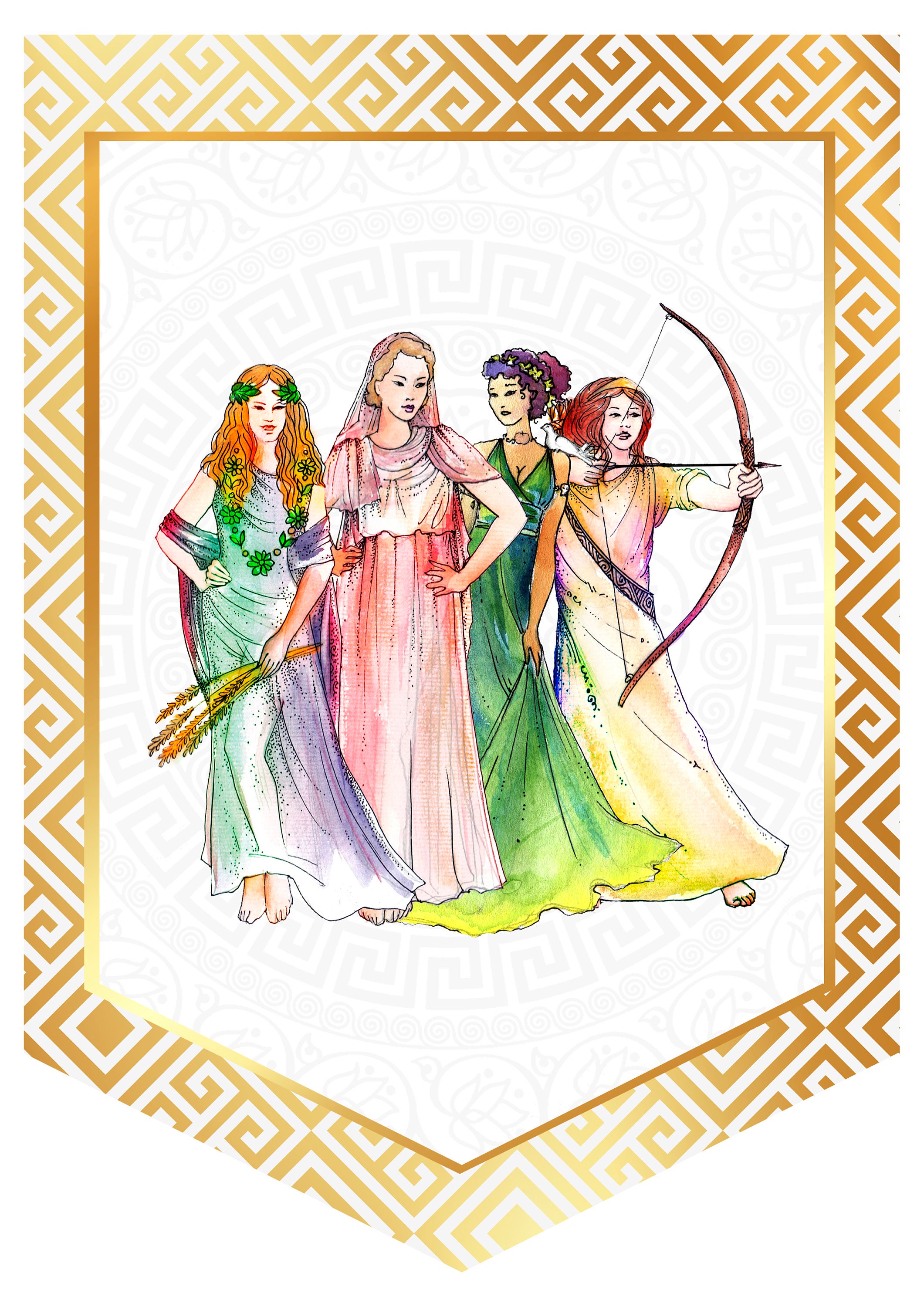 Happy Birthday Goddess Banner/perfect Banner for Greek - Etsy