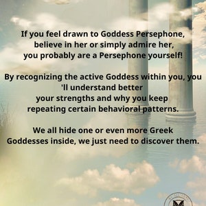 Persephone Archetype/discover Your Greek Goddess Archetype/connect With ...