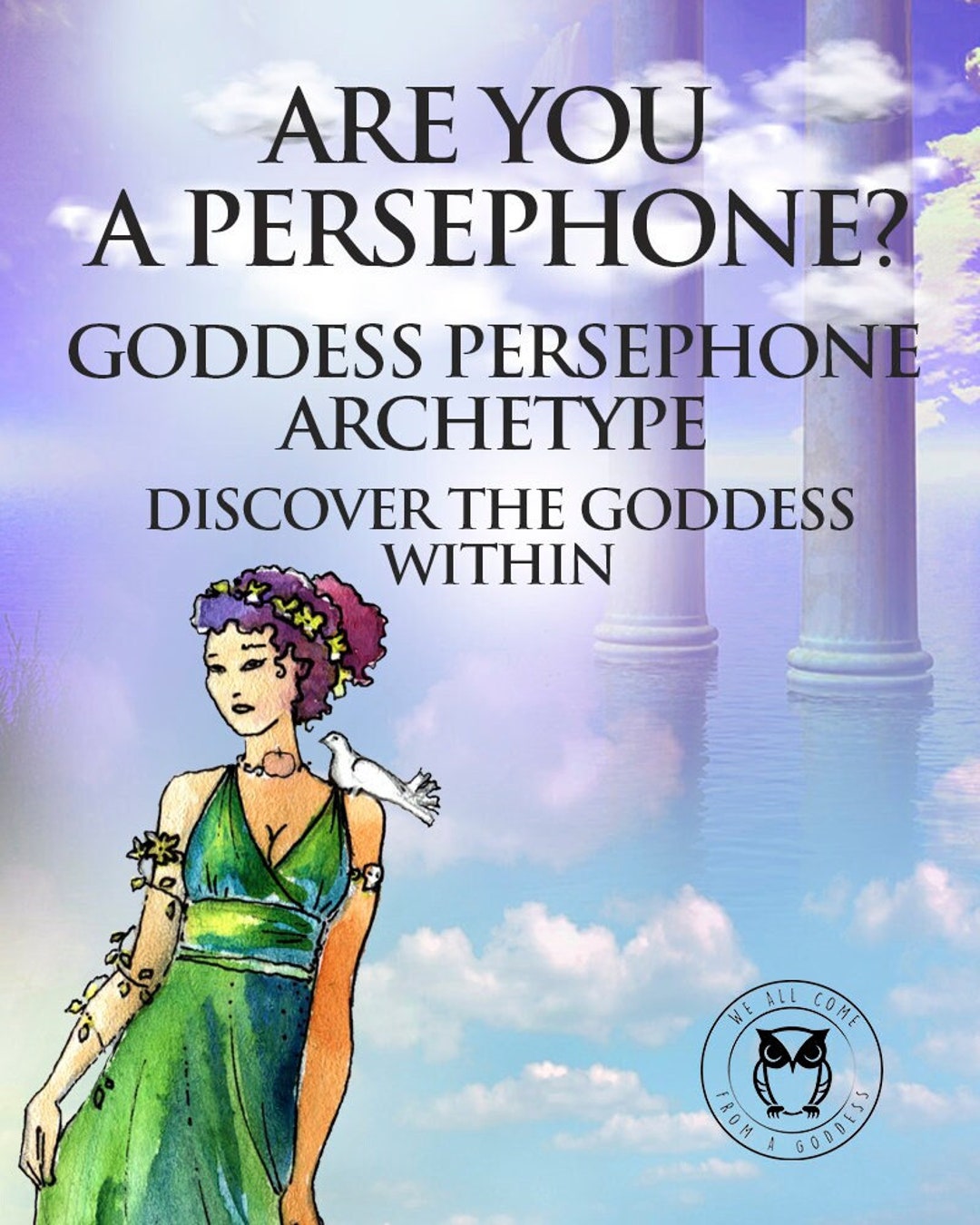 Persephone Archetype/discover Your Greek Goddess Archetype/connect With ...