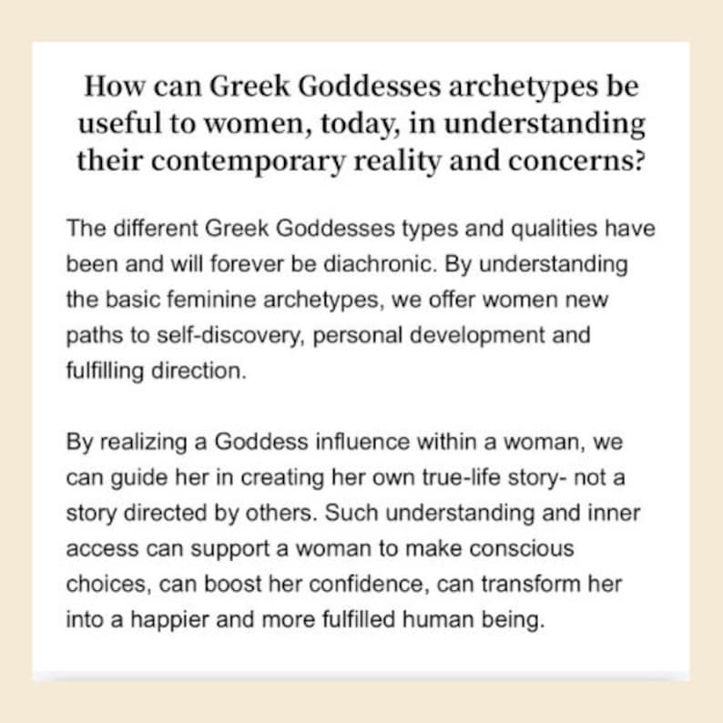 Female Archetype, Greek Goddess Quiz, Discover Which Goddess You Hide ...