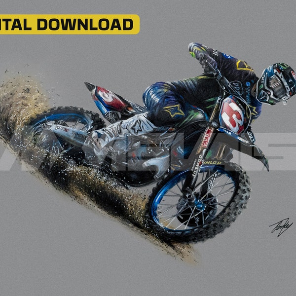 Eli Tomac Poster - Etsy Canada