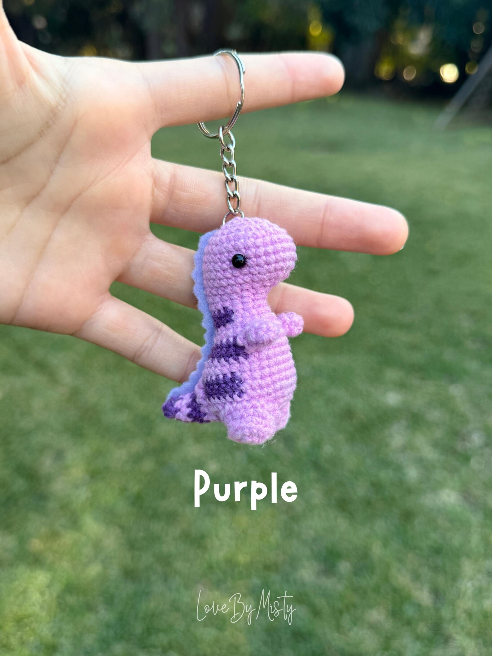 Crochet Mini Spiky Dinosaur Amigurumi Doll | Crochet Dino Baby T-rex ...