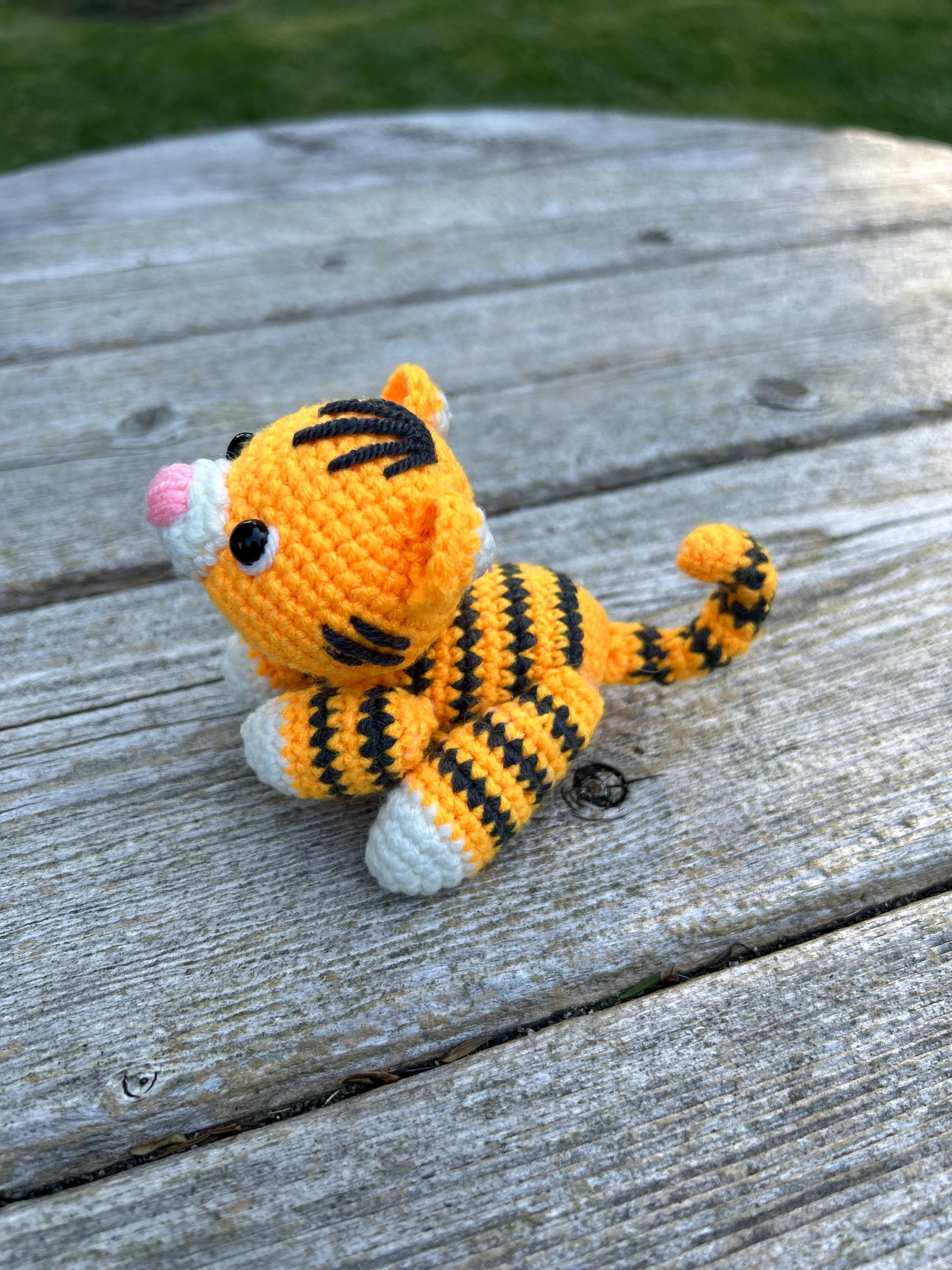 Crochet Pattern PDF: Cute Little Tiger the Tigger Amigurumi Pattern - Etsy