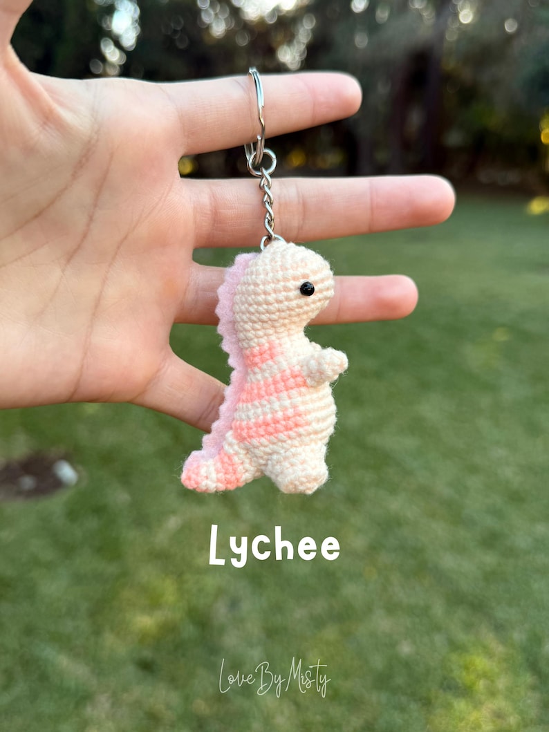 Crochet Mini Spiky Dinosaur Amigurumi Doll | Crochet Dino Baby T-rex ...