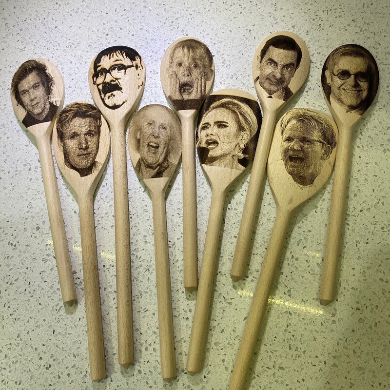 Big Wooden Spoon - Etsy