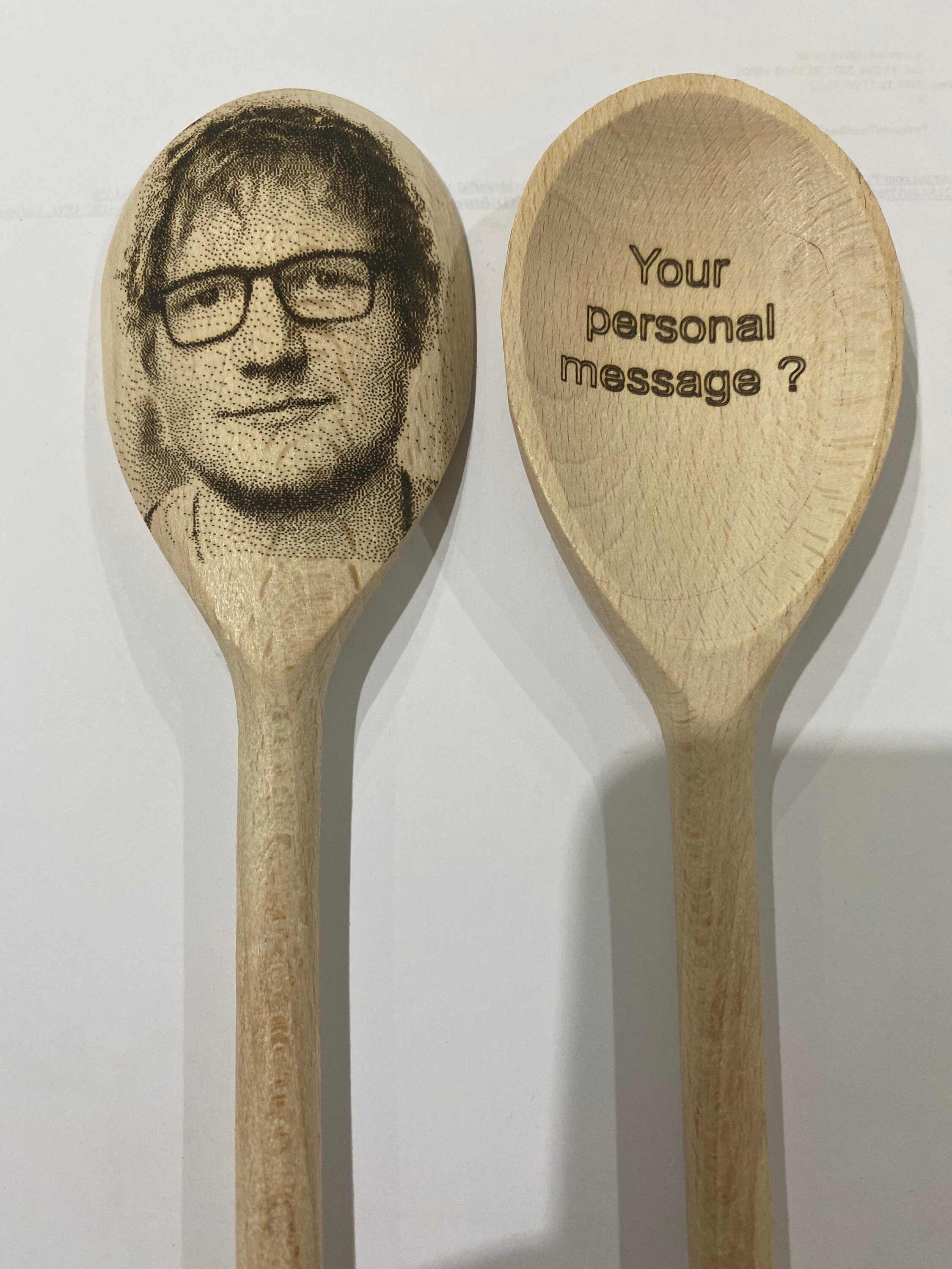 Personalised Wooden Spoon - Etsy