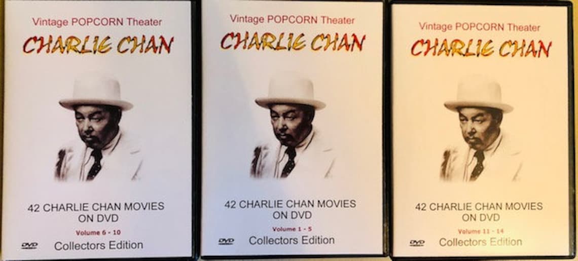 Charlie Chan Movie Collection, 42 Films + Radio Shows (DVD) - Etsy
