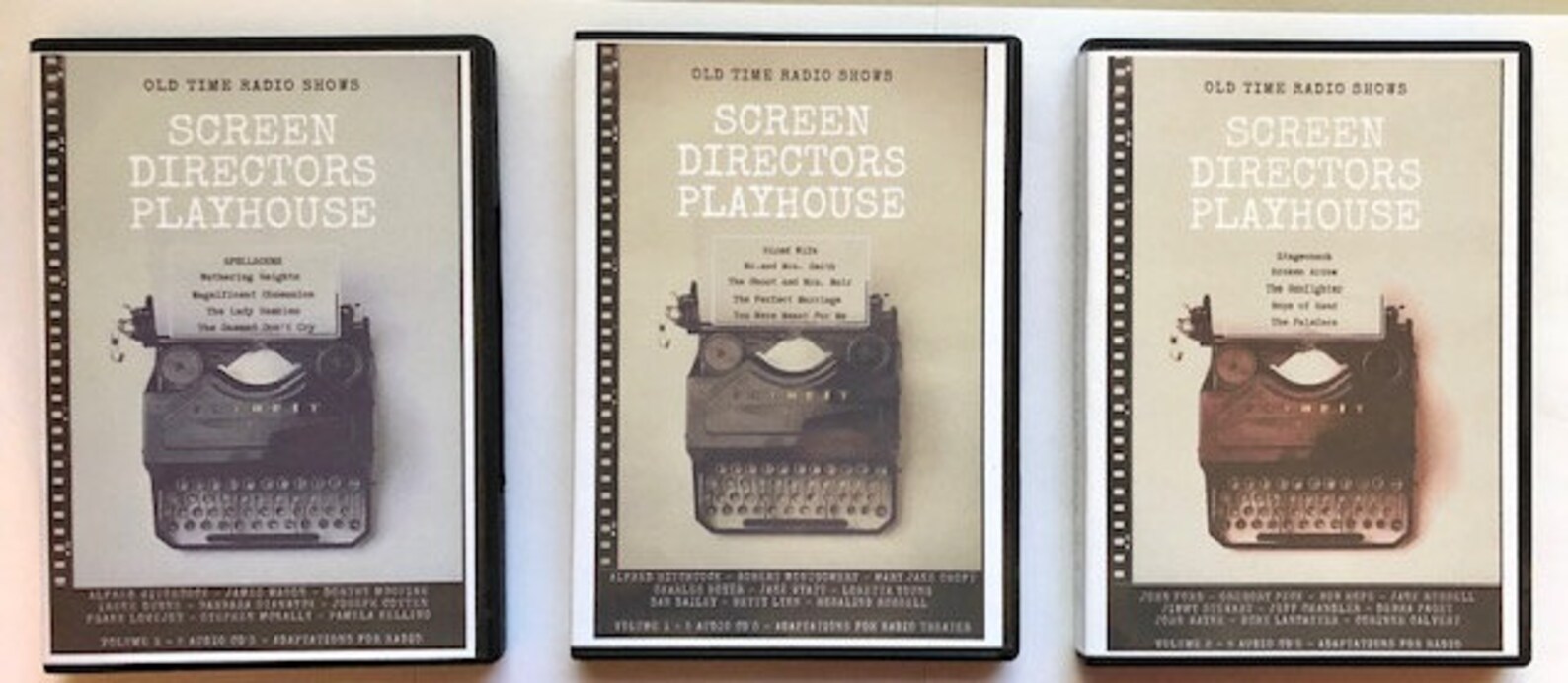 Screen Directors Playhouse 15 Audios-three Set Case Old Time - Etsy