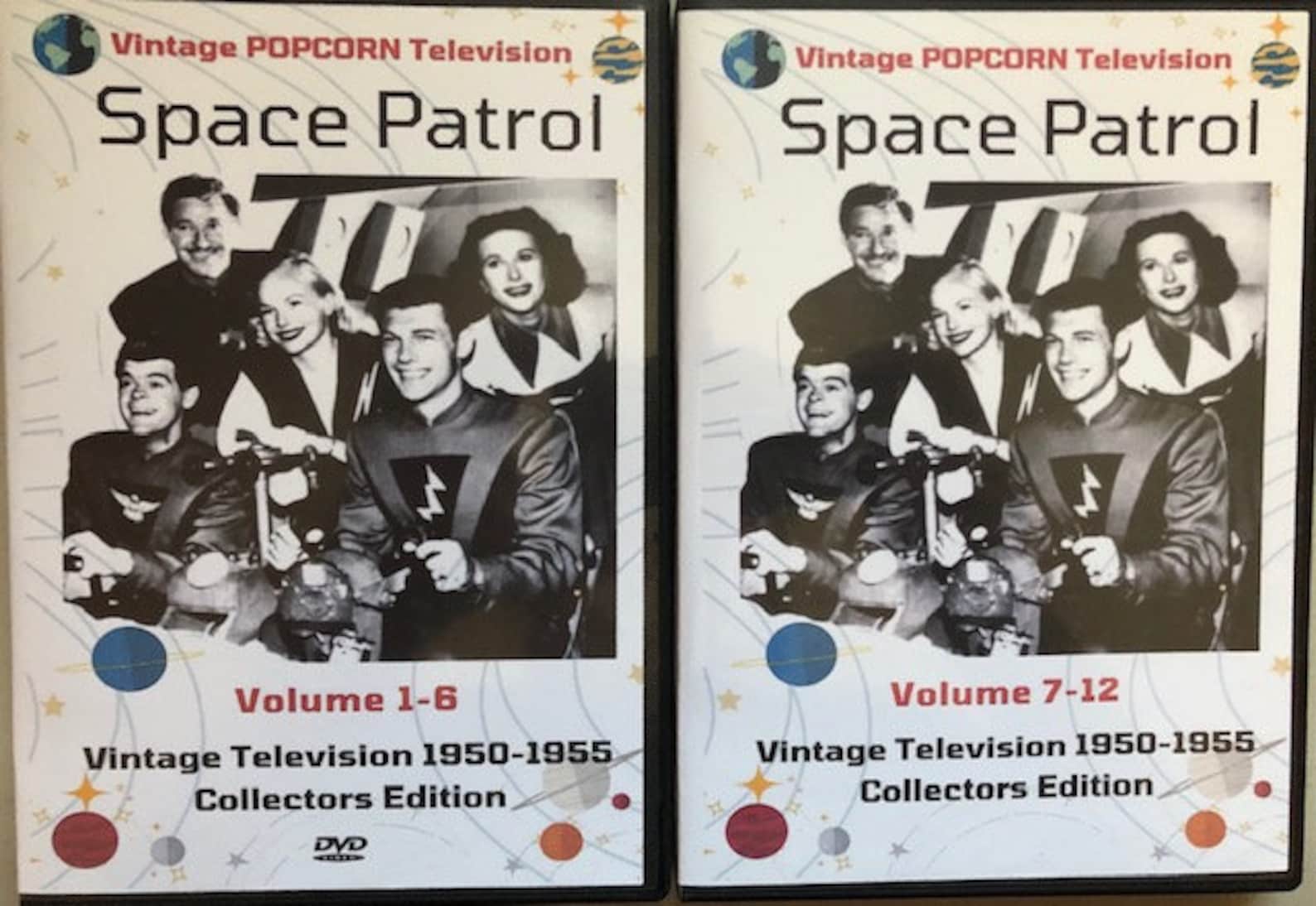Space Patrol-68 Television Shows 2 Case Collection-rare B&W 12 Dvd's ...