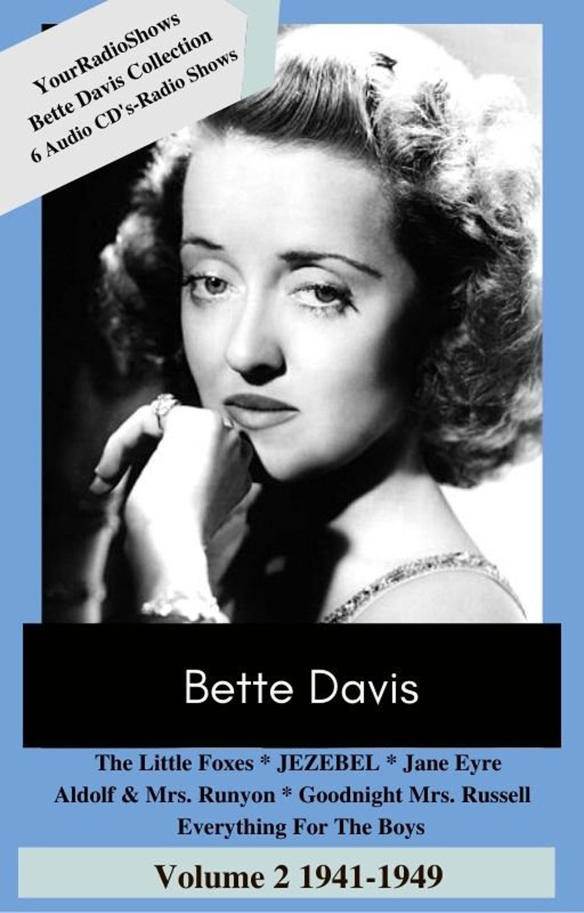 The Bette Davis Classic Collection V-2 6 Audio | Etsy
