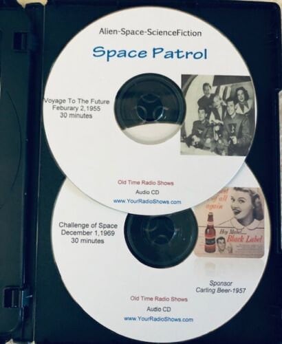 Aliens Space Science Fiction Radio Shows 5 Audio Cds Case Collection ...