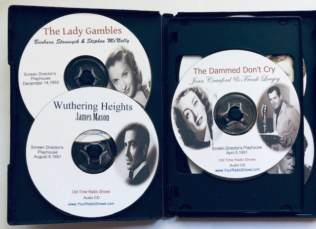 Screen Directors Playhouse 15 Audios-three Set Case Old Time - Etsy