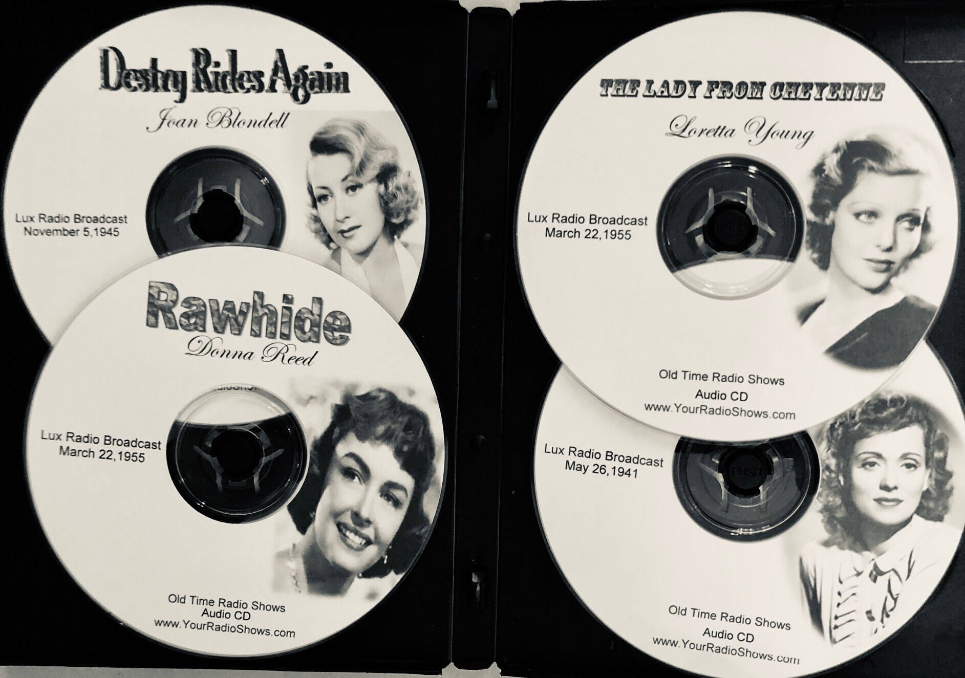Women of Western Radio Collection-4 Audio Cds-live Theater-classic Old ...