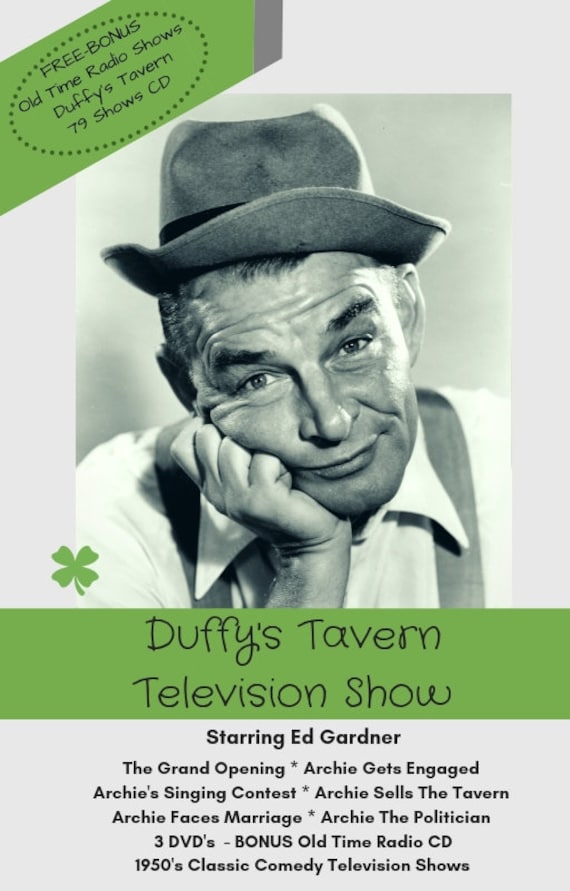 Duffy's Tavern Television Shows 1954 TV Series-6 Rare - Etsy
