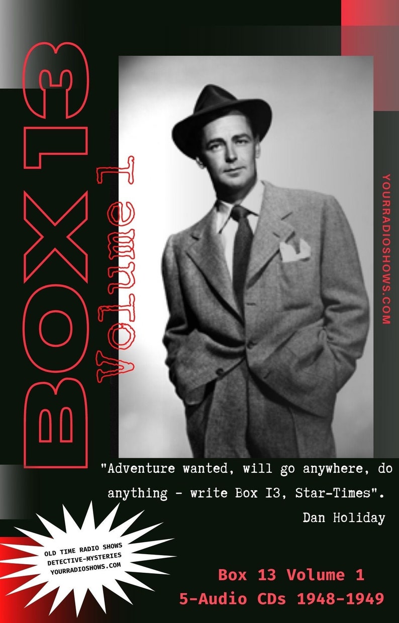 BOX 13-5 Audio Cd's Old Time Radio Show Case Collection-newspaper ...