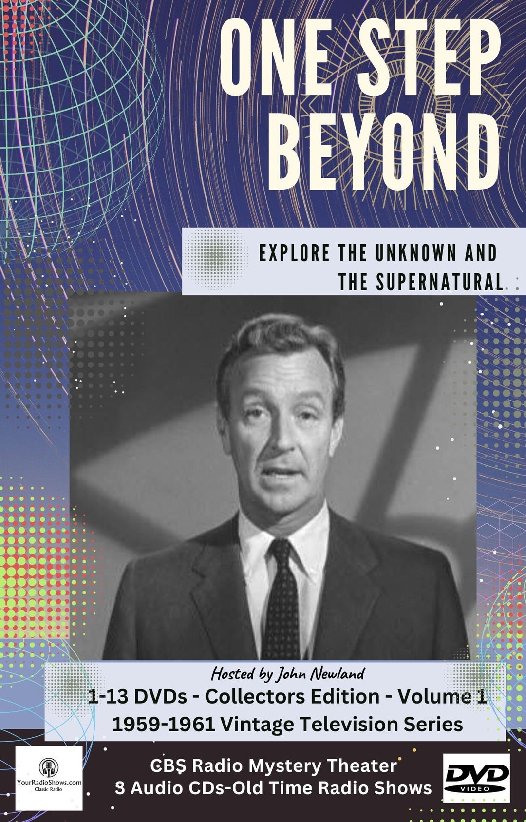 One Step Beyond 94 TV Episodes-3 Volume Rare Case Collection 13 Dvds ...