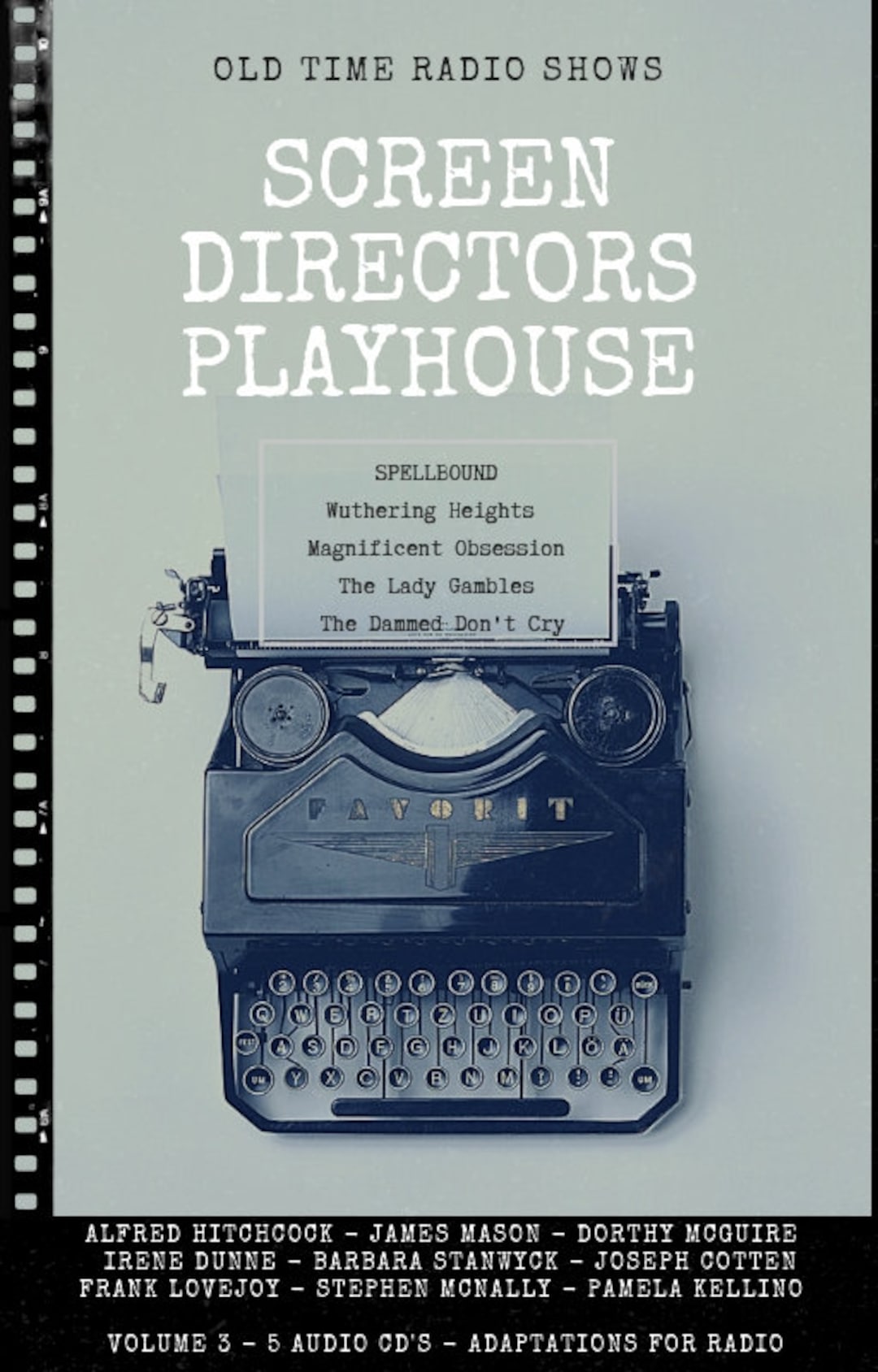 Screen Directors Playhouse 15 Audios-three Set Case Old Time Radio Shows Collection-barbara ...