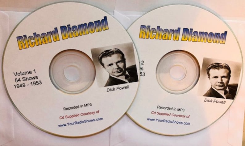 Richard Diamond Private Detective 75 TV Episodes-3 Case Collection-plus ...