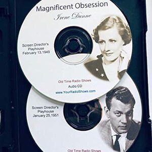 Screen Directors Playhouse 15 Audios-three Set Case Old Time Radio Shows Collection-barbara ...