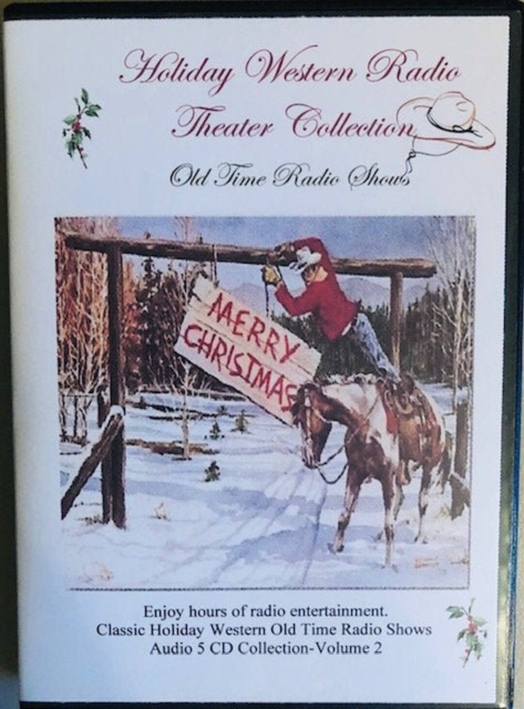 Holiday Western Radio Theater Volume 2-classic Old Time Radio Shows-5 ...