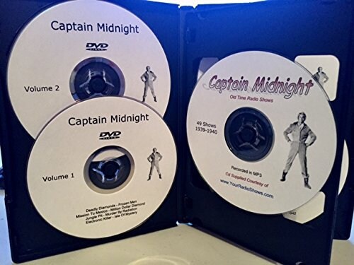 Captain Midnight-4 DVD Television Collectors Edition-24 Episodes of the ...