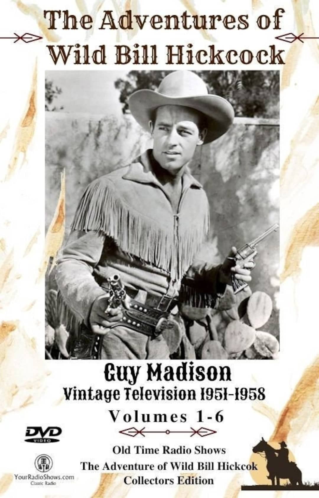 The Adventures of Wild Bill Hickok-3 Case Rare Collection-guy Madison ...