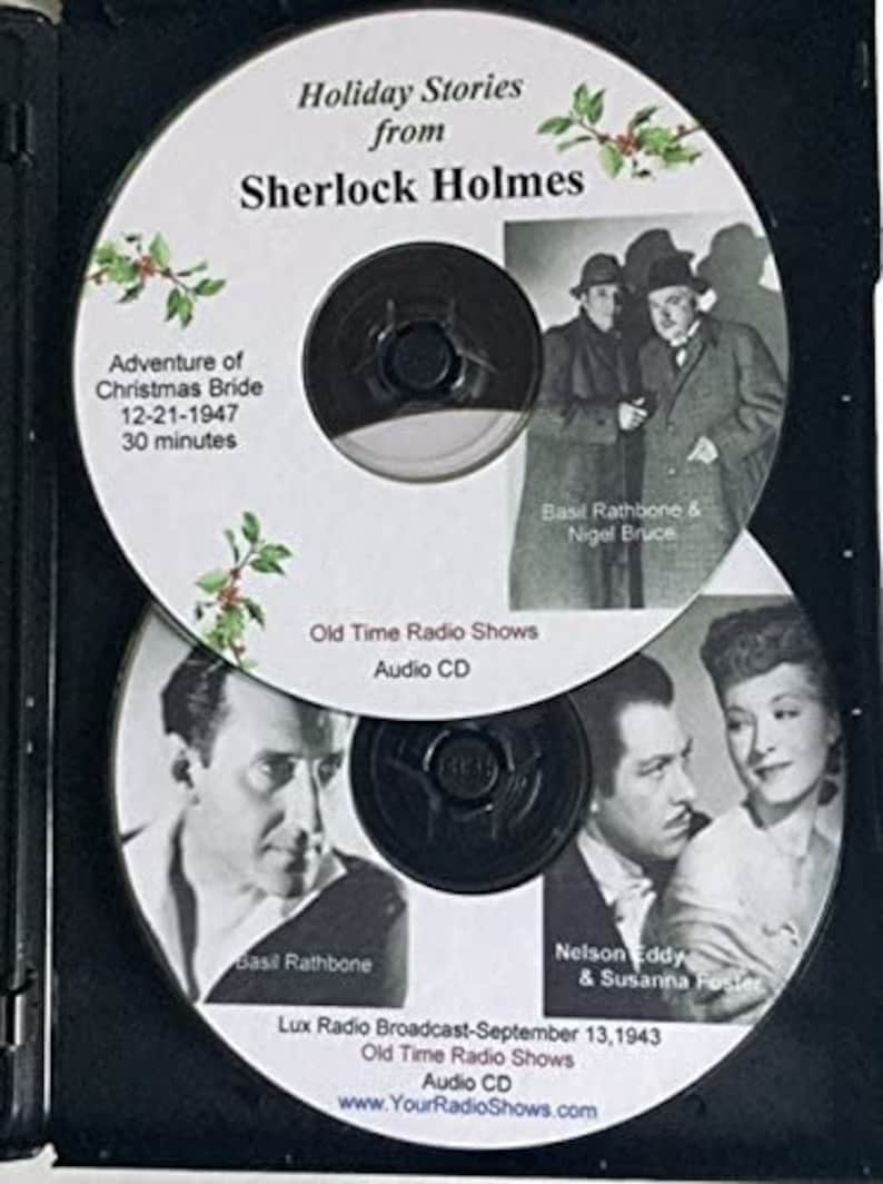 Basil Rathbone-sherlock Holmes Case Collection-2 B&W Movies-1945-1946-3 ...
