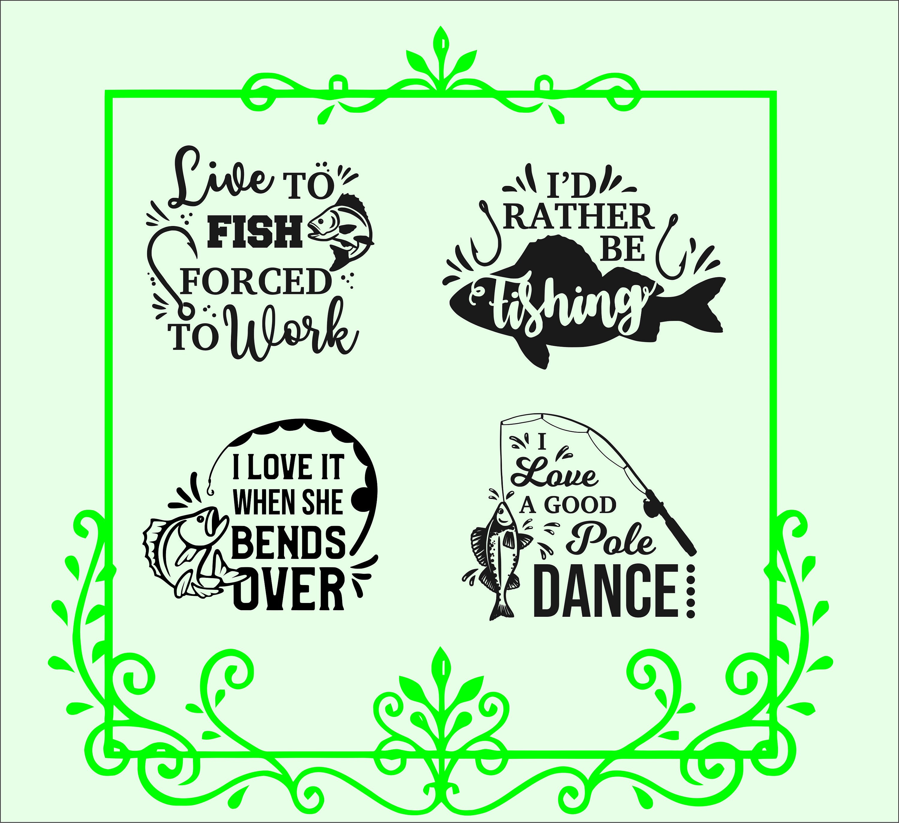 25 Fishing Bundle Fishing Svgfunny Fishing Hunting Fshing - Etsy