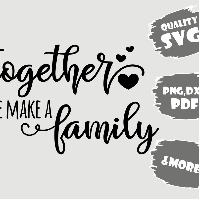 Family Quote Svg - Etsy