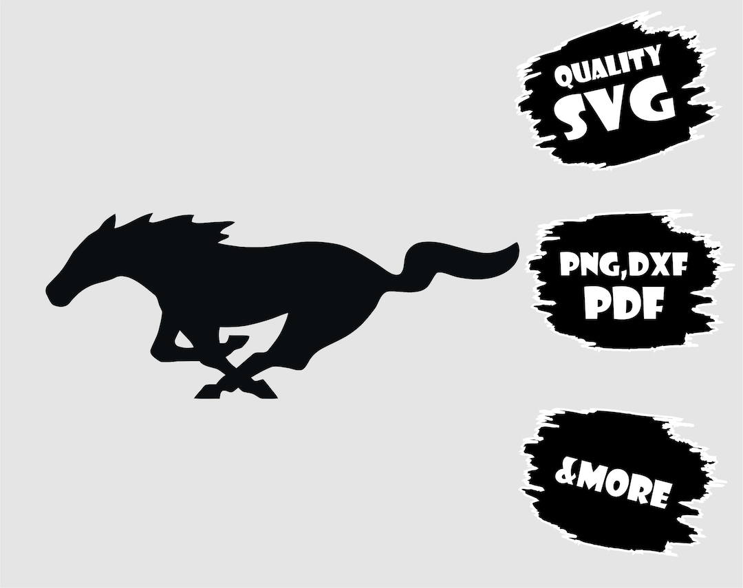 Mustang,svg,eps,png,pdf,dxf - Etsy