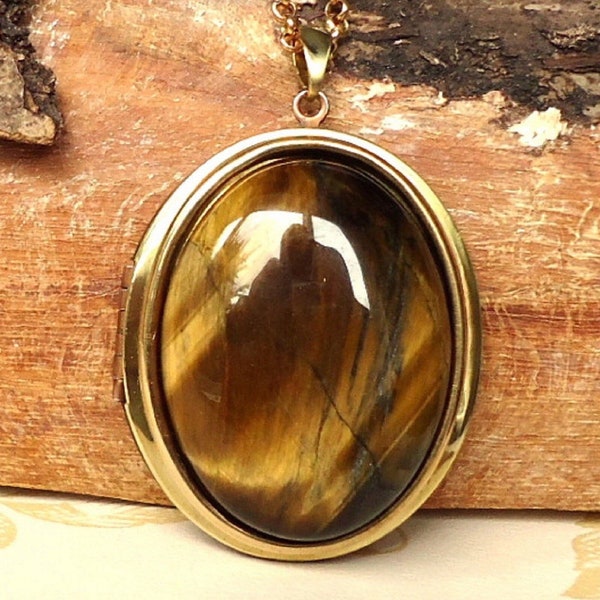 Large Oval Locket - Etsy