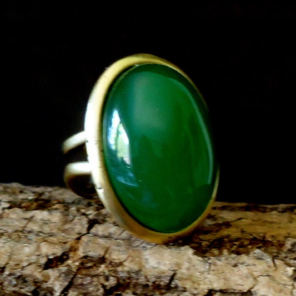 Oval Large Ring - Etsy