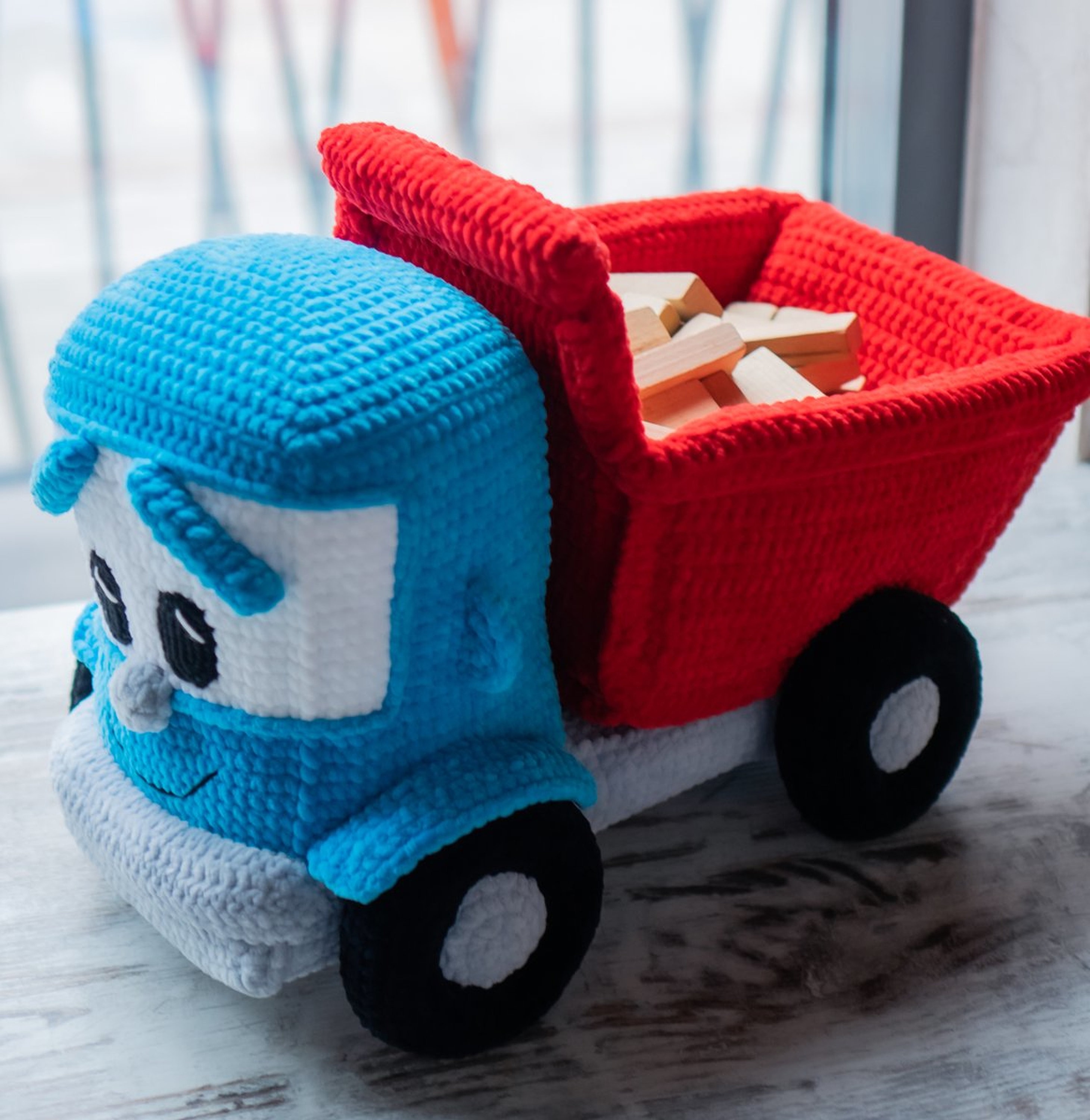 Big plush gift truck Leo the Truck plush toy custom plush | Etsy