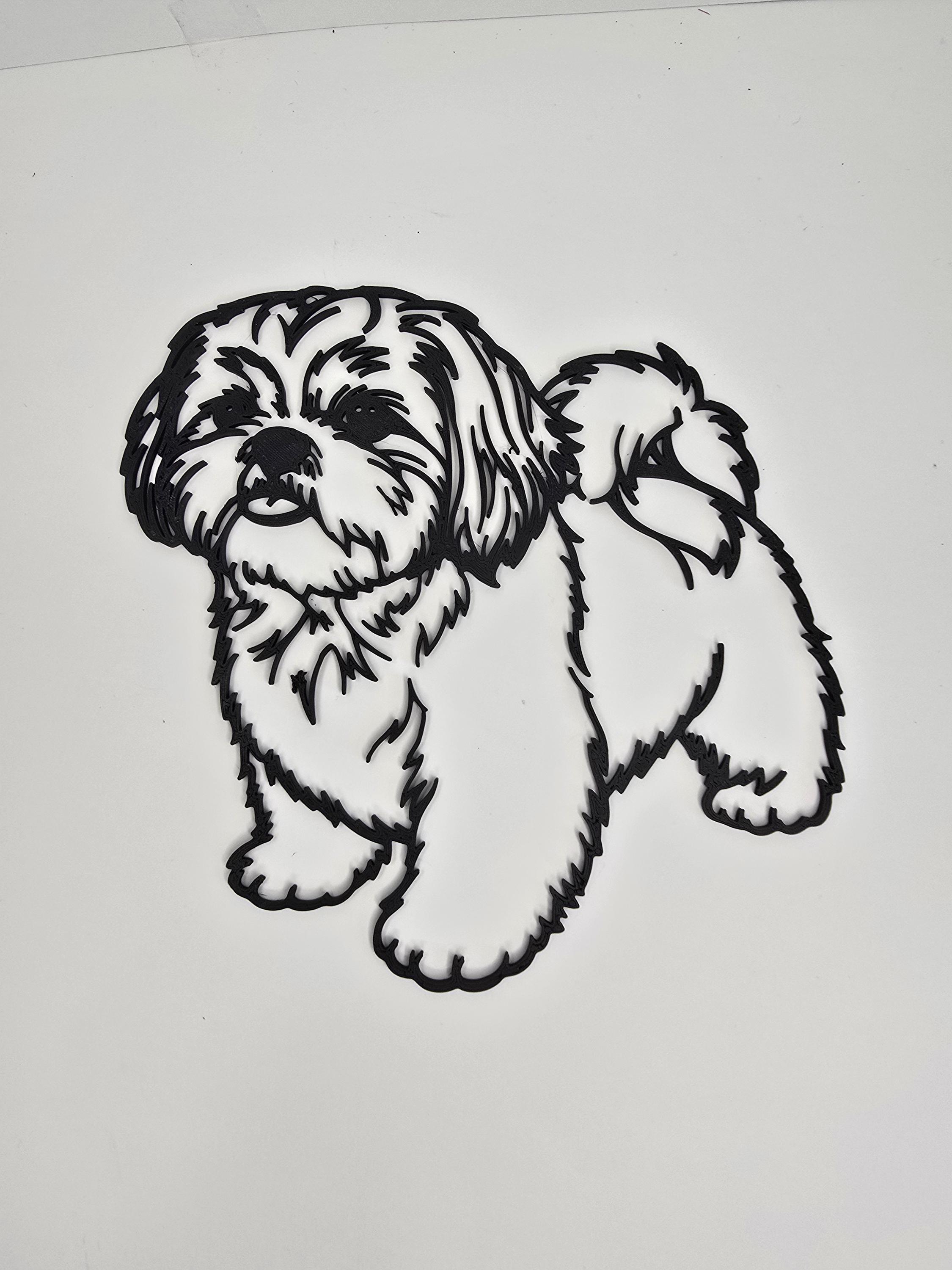 Shih-tzu Wall Art - Etsy